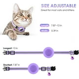 Airtag Cat Collar, Reflective GPS Cat Collar Breakaway with AirTag ...