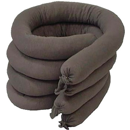 SpilKleen GP1548 3" x 4ft General Purpose Spill Containment Sock, 15 ...