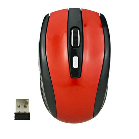 2.4GHz Wireless Optical Mouse Adjustable DPI Cordless Mice With ...