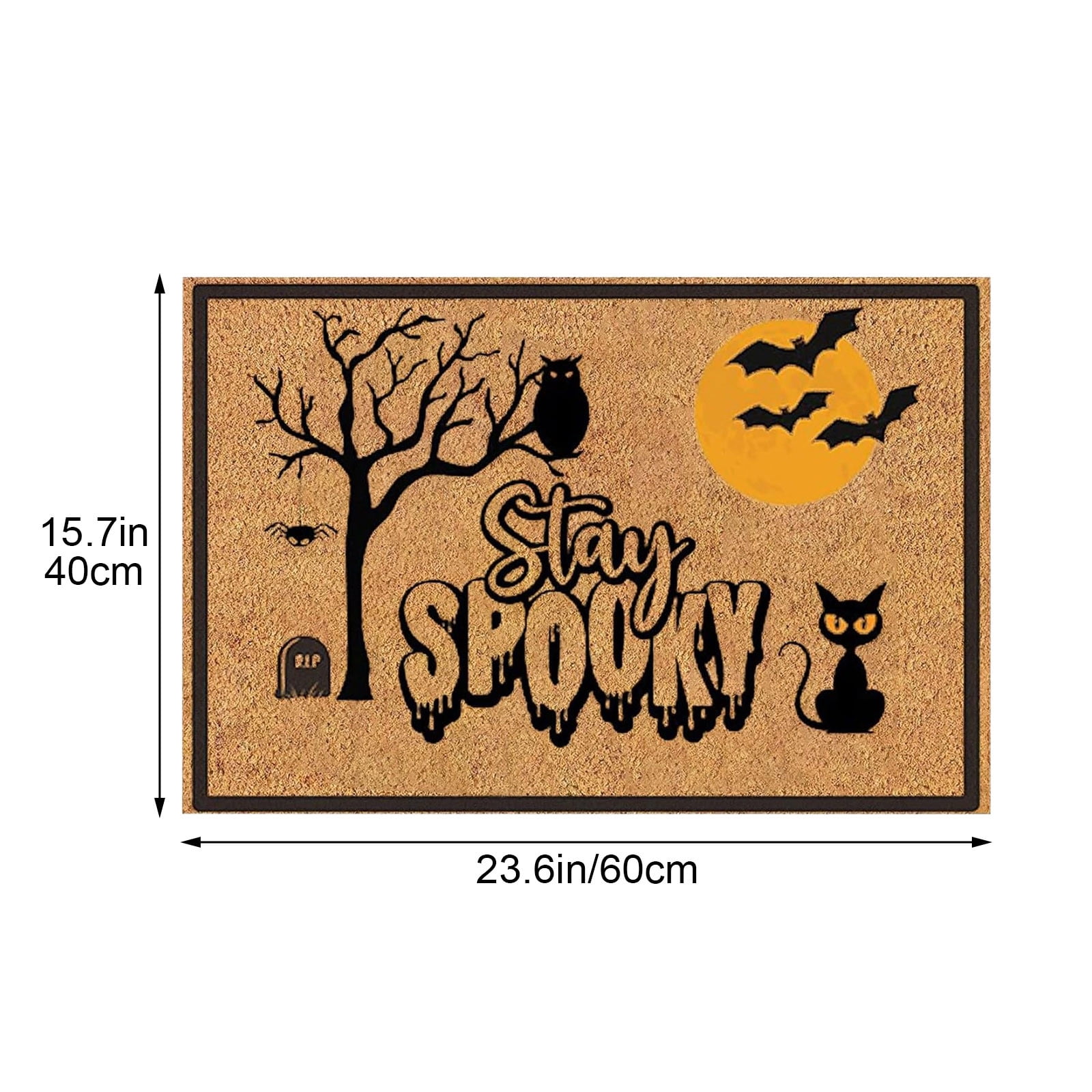 Click here for Rkstn Halloween Decorations Ghost Welcome Door Mat... prices