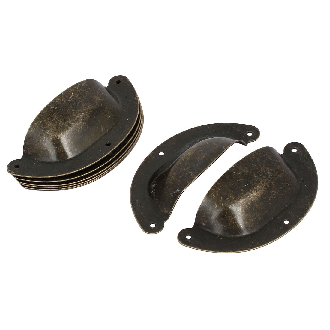 Furniture Cabinet Metal Retro Style Shell Shaped Pull Handles ...