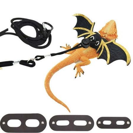 Reptile Bearded Dragon Harness Leash 3 Size Lizard Reptile Outdoor ...