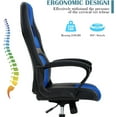 Dkelincs Gaming Chair PC Computer Desk Chair Ergonomic Adjustable Gamer ...