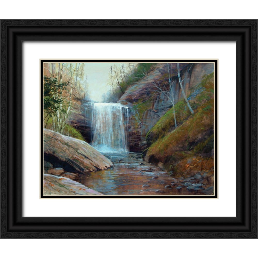 Bansemer, Roger 14x12 Black Ornate Wood Framed with Double Matting ...
