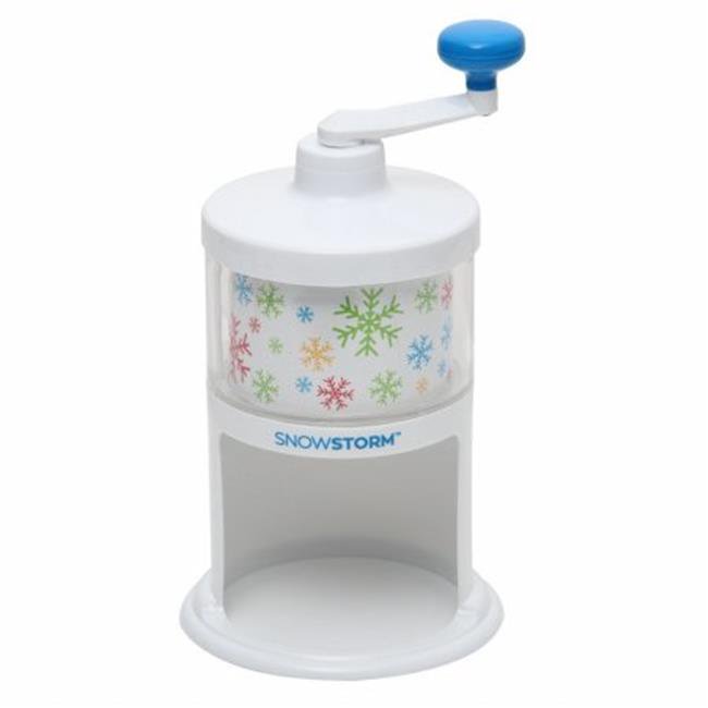 Time for Treats SnowStorm Manual Hand Crank Snow Cone Maker Ice Shaver ...