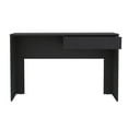 Nmkwnr Computer Desk with 1 Drawer for Home Office, Black - Walmart.com