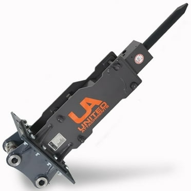 Titan Attachments 12" Rotating Tree Shear Attachment 5" Cylinder Skid ...