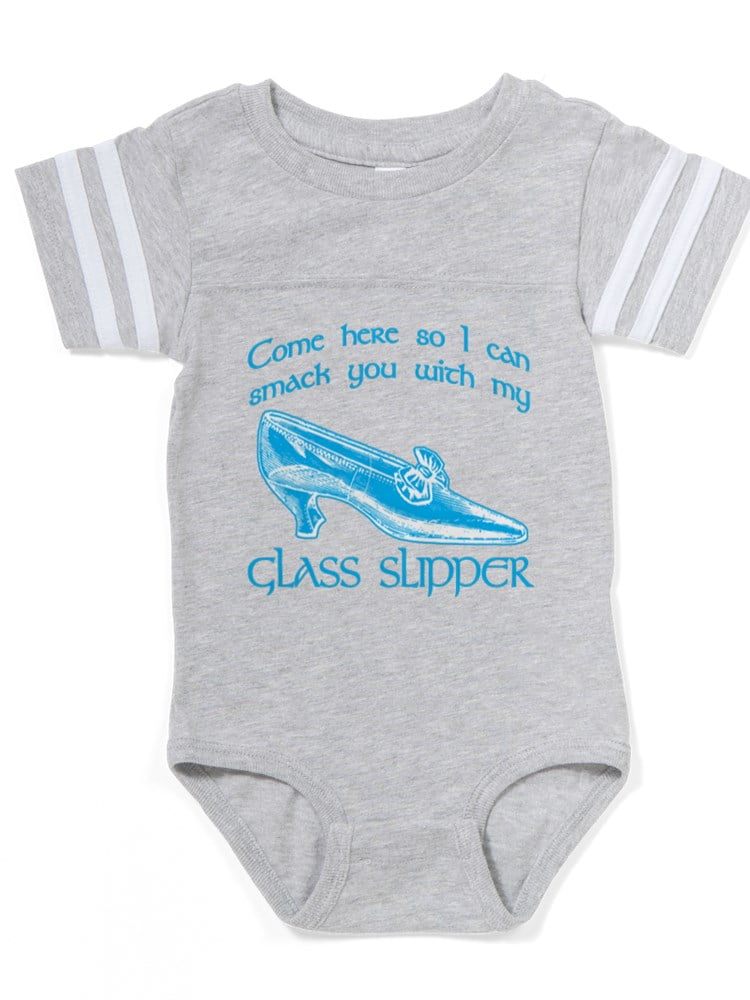 CafePress - Smack You Glass Slipper - Cute Infant Baby Football ...