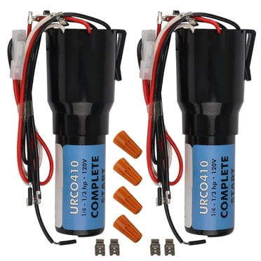 HQRP 4-Pack Compressor 4.7 Ohm 3-Pin PTC Starter/Start Relay and ...
