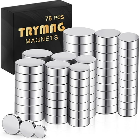 DDER Strong Refrigerator Magnets, Rare Earth Magnets, 3 Different Size ...