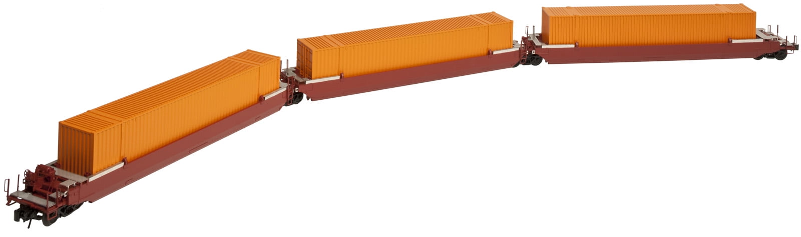 Atlas 3007402B O FEC Gunderson Maxi-IV Well Car 3-Rail - Walmart.com
