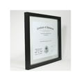 Lawrence Frames Plastic Certificate Frame Black (530111) - Walmart.com