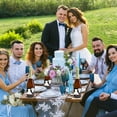 96 Pcs Wedding Wine Bottle Labels, Personalized Water Champagne Soda ...