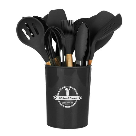 9/12Pcs Kitchen Cooking Utensils Set Silicone Non-stick Spatula Shovel ...