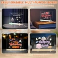 Creative Rewritable Acrylic LED Message Board with 7 Colors & 4 Modes ...