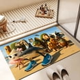 Cute 3D Wood Figure Indoor Floor Mat - Walmart.com