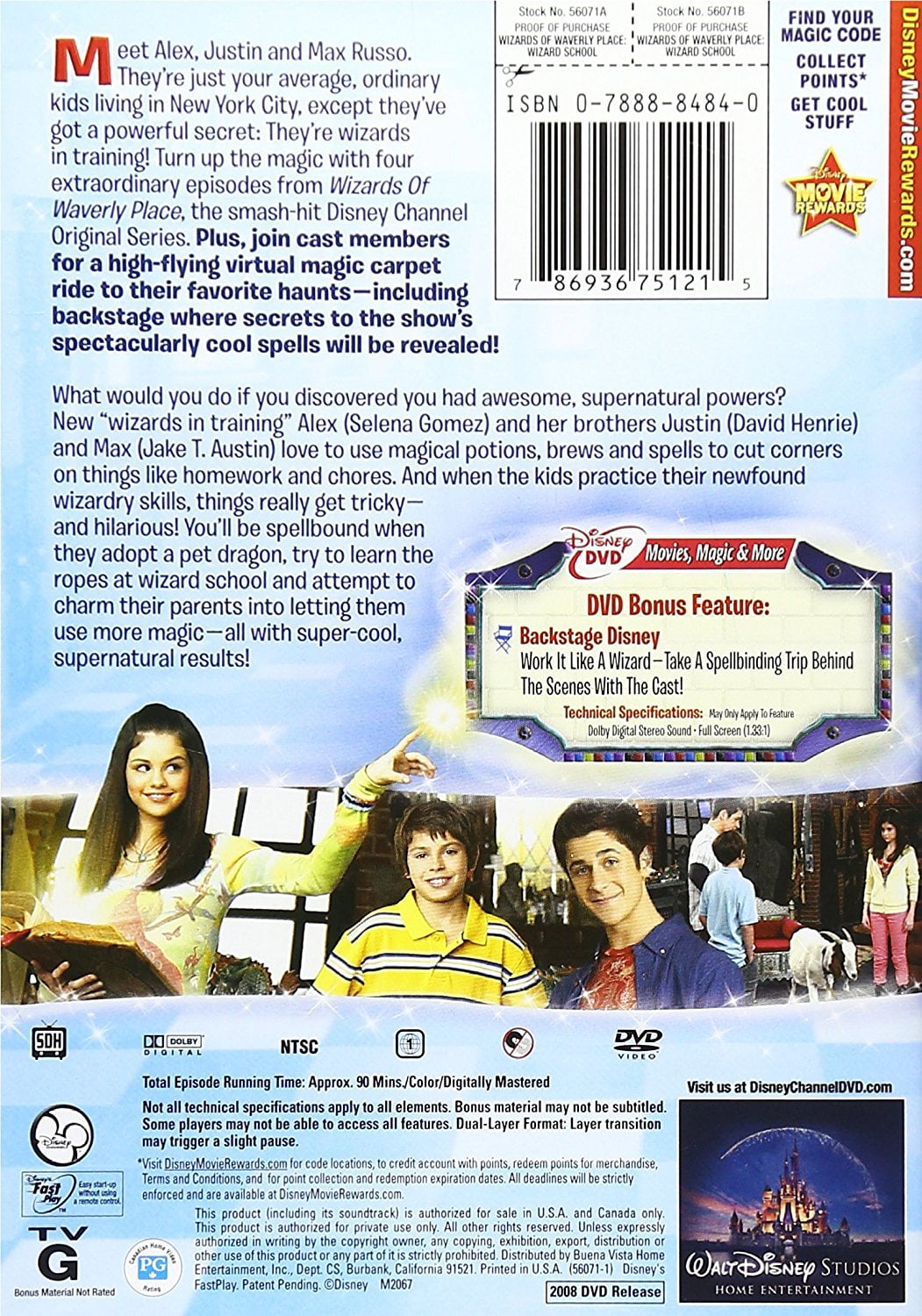Wizards Of Waverly Place The Movie Dvd