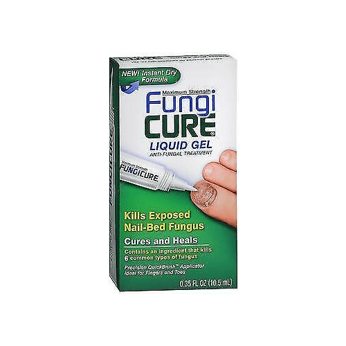 Fungicure Liquid Gel Anti-Fungal Treatment Cures & Heals 0.35 oz, 2 ...