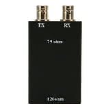 BNC To RJ45 Ethernet Adapter, 75 To 12 Ohm G.703 Converter, Shielded ...