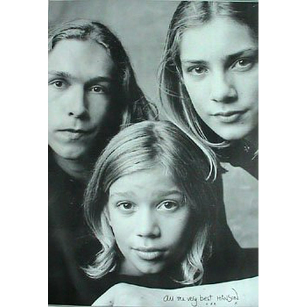 Hanson Poster All The Best New 24x36 - Walmart.com - Walmart.com