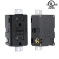 LYUSCI-Generator GFCI Outlet 20Amp, Industrial Grade Self-Test Ground ...