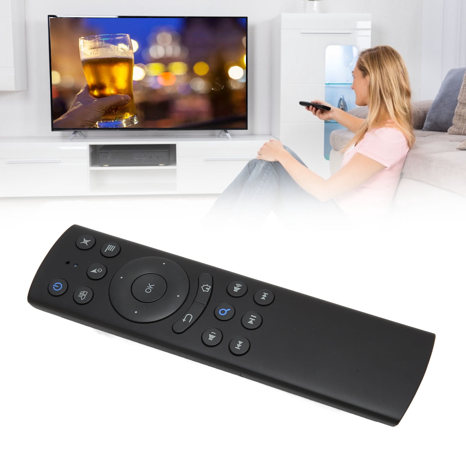 Control remoto de televisión sensor de giroscopio portátil multifunción ...