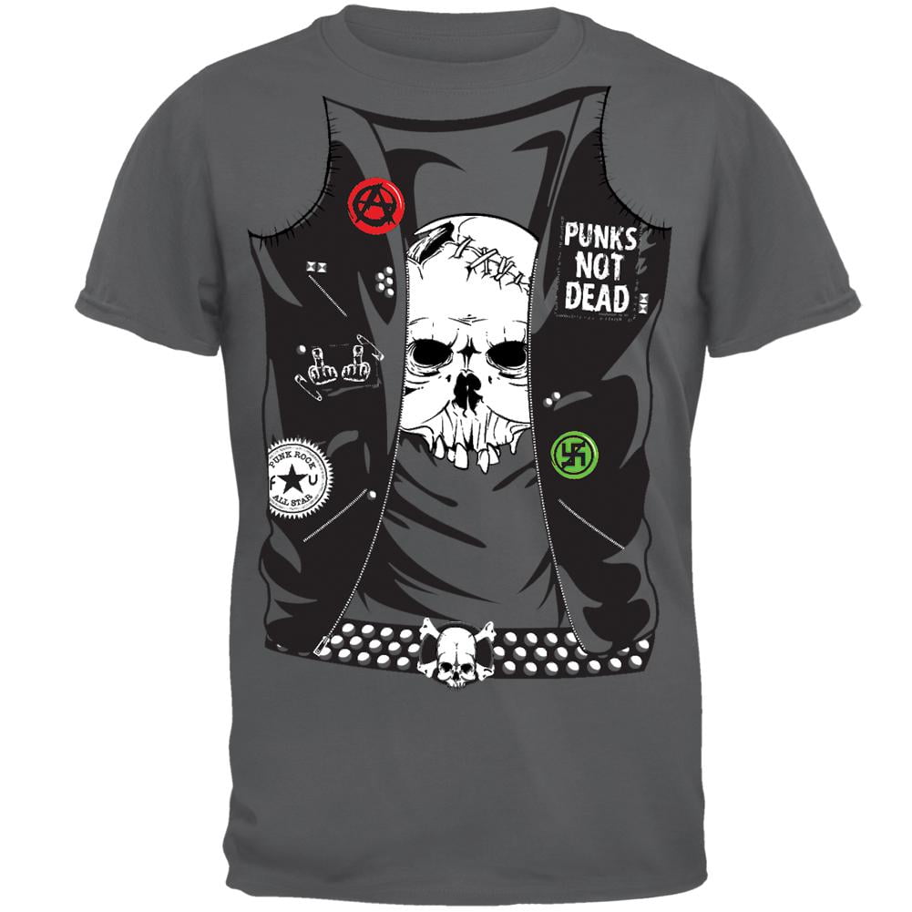 Punk Rock Costume T-Shirt - Walmart.com