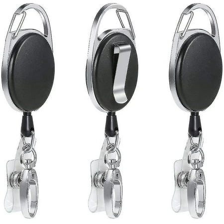 Retractable Extension Cord With Reinforced And Strong Cord For Id Cards ...