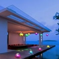 iMounTEK LED Floating Ball Lights IP65 Waterproof Garden Patio Pool 7 ...