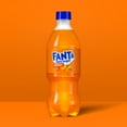 Fanta Zero Sugar Orange Fruit Soda 20 fl oz Bottle Caffeine-Free Fizzy ...