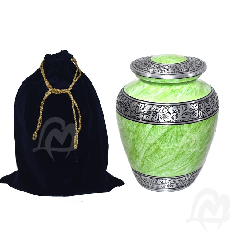 Green Cremation Urns For Adults