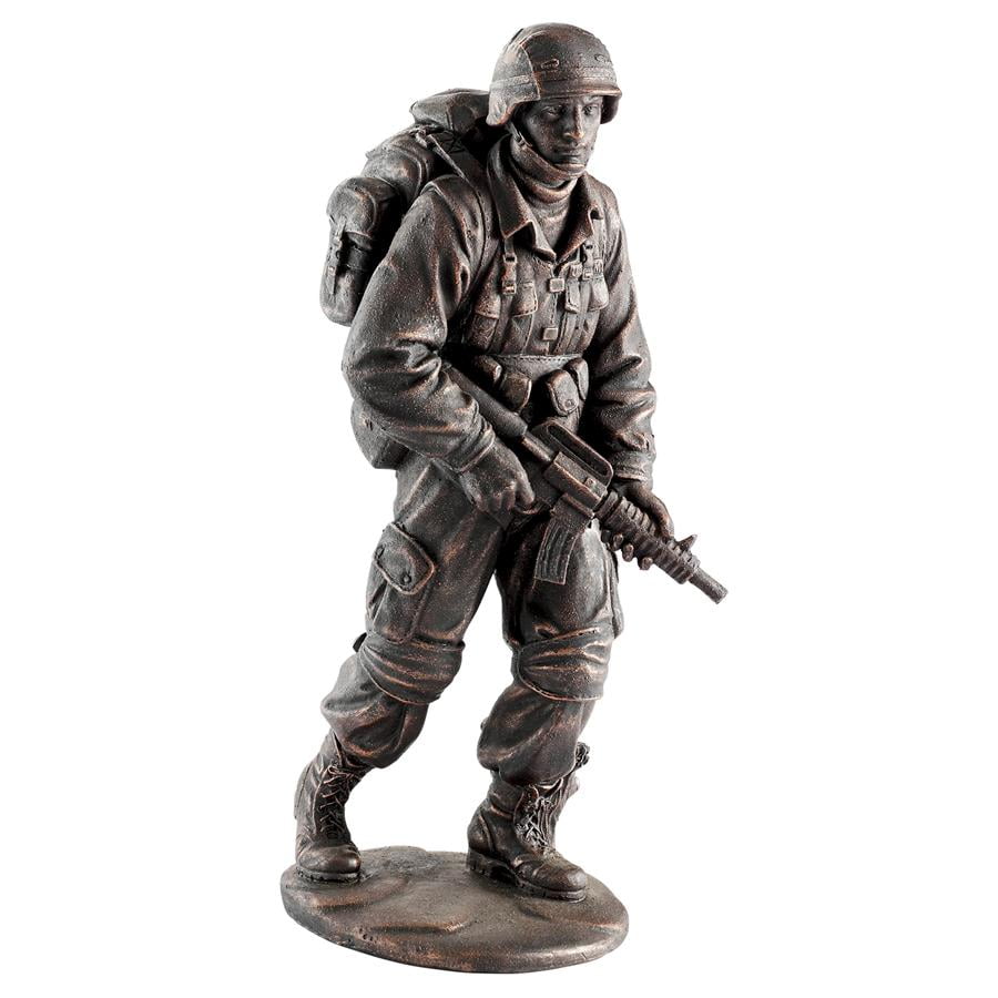 Design Toscano Salute to Our Heroes Military Soldier Statue - Walmart ...