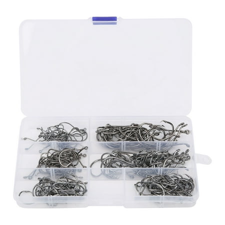 Crank Hook Fishing Hook Set Offset Easy Catch Carbon Steel Fishing ...