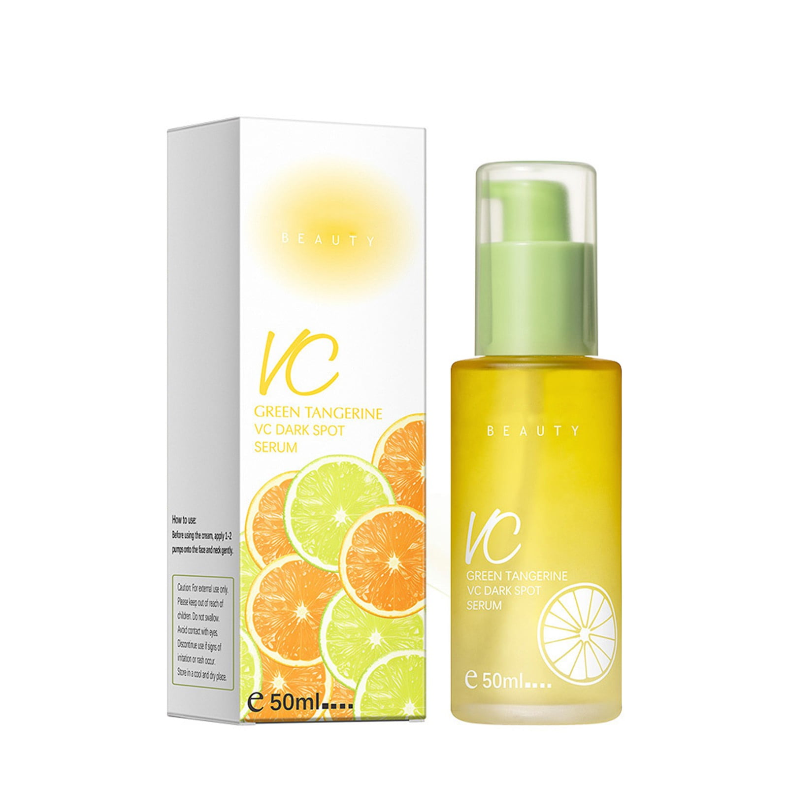 Esencias para el cuidado de la piel Green Tangerine VC Light Whitening ...