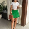 snilers Girls Mini Pleated Skirt School Uniform Skirts for Girl High ...
