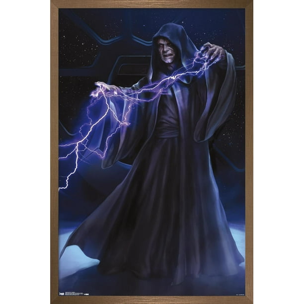 Star Wars: Saga - Emperor Wall Poster, 14.725" x 22.375", Framed ...