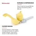 Kitchenaid No Mess Citrus Press Meyer Lemon - Walmart.com