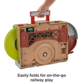 Fisher-Price Thomas & Friends Sodor Playset with Diecast Thomas Train ...