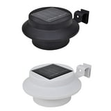 vidaXL Outdoor Solar Lamp Set Sconce Lamp for Porch Fence Light Gutter ...