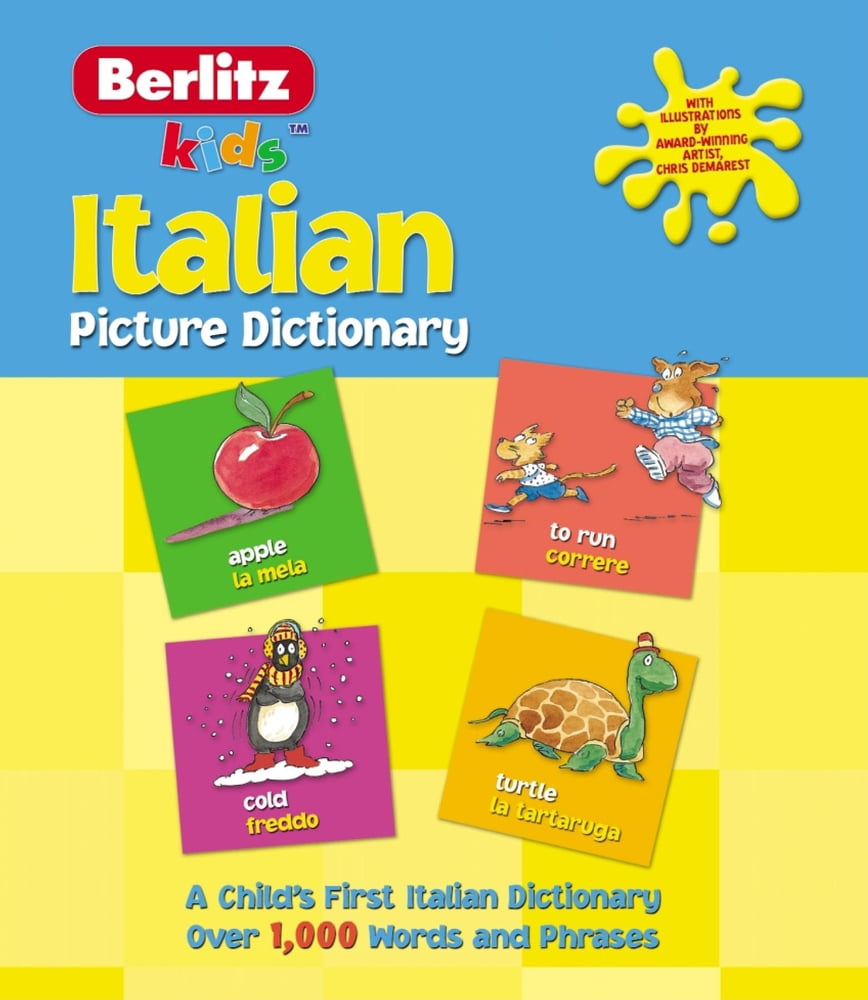 Pre-Owned Italian Picture Dictionary (Paperback) 9812463909 ...