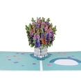 3D Pop-Up Greeting Card with Removable Sakura Bouquet, Creative ...