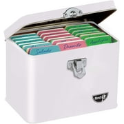 Metal Index Card Box