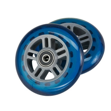 BLACK Replacement Razor Scooter WHEELS, BEARINGS, GRIPS - Walmart.com