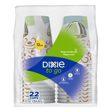 Dixie, DXE5342CDPK, PerfecTouch Coffee Haze Hot Cups, 50 / Pack, 12 oz ...