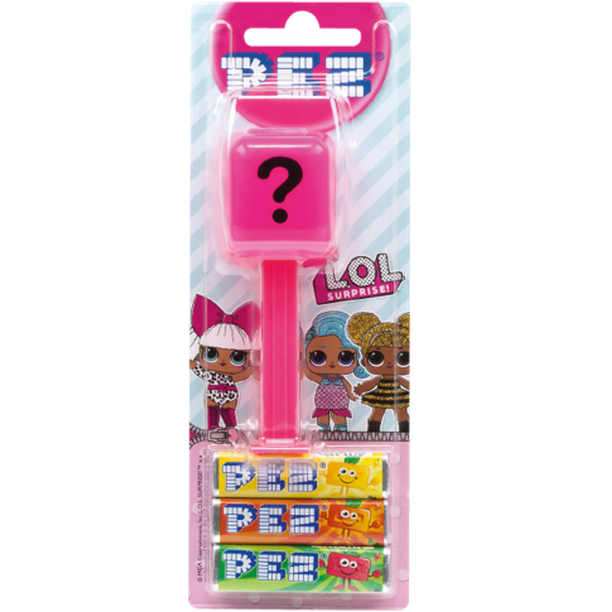 PEZ LOL! Surprise Mystery Candy Dispenser Blister Pack - 6 Count Box ...