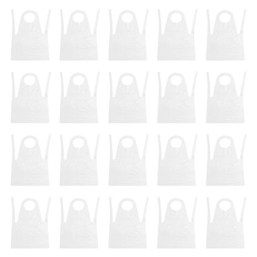 Kleen Chef Kitchen Waterproof Disposable Poly Aprons, OSFM (100 per box ...