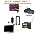 5V To 12V USB C Power Cable With 3.5X1.35Mm Connectors For Car DashCam ...