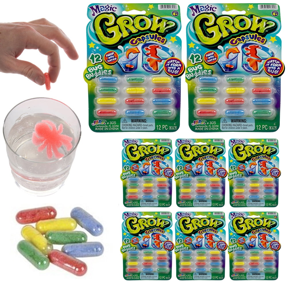 Grow Growing Animal Capsules Expanding Sponge Theme Pick Capsule Foam E4J1