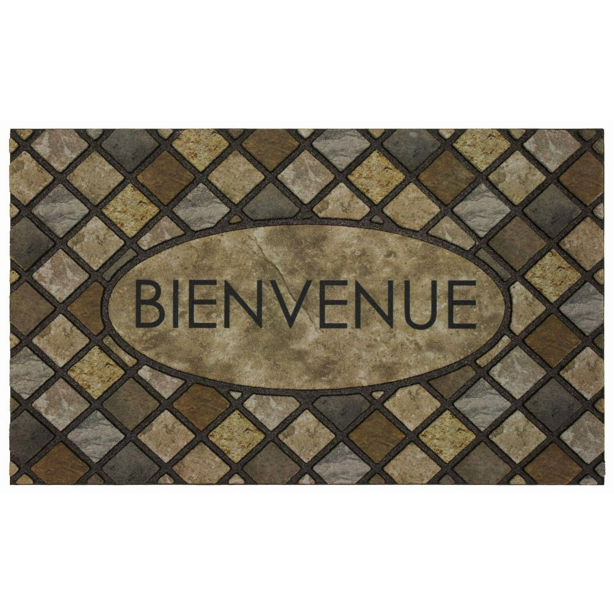 Click here for Mainstays Welcome Polyester Doormat 18X30 18x30 prices