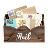 Homewood Farmhouse Wooden Decorative Envelope Shaped Desktop Letter ...